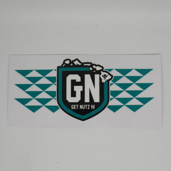 Sticker - Triangle (Teal) – Get Nutz Wear