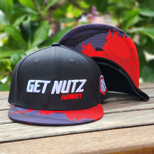Flag (Red) - Snapback (Adult) – Get Nutz Wear